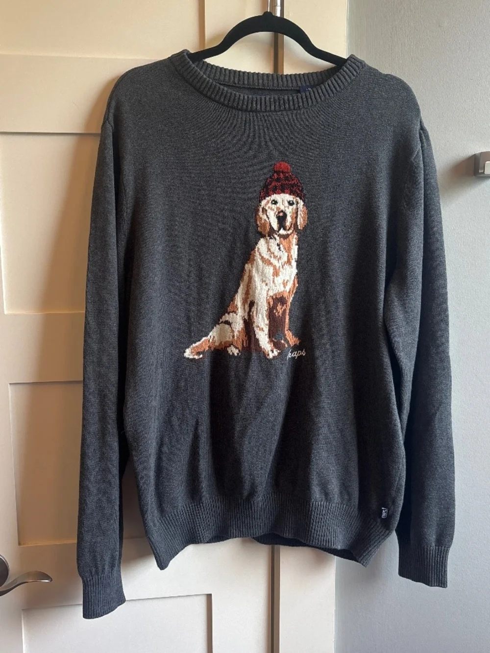 Chaps | Sweaters | Chaps Large Mens Holiday Crewneck Sweater Dog Lab 0 ...